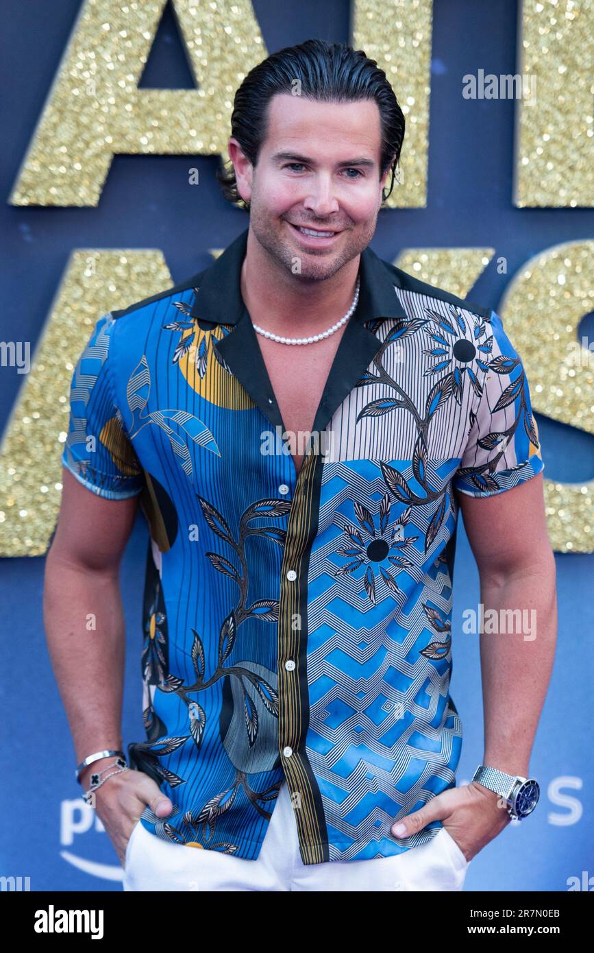 London, UK. 15th June, 2023. Aaron Renfree attends Take That's ...