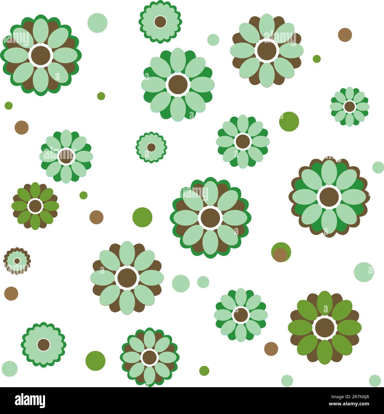 Background with flowers. Vector Illustration Stock Vector Image & Art ...