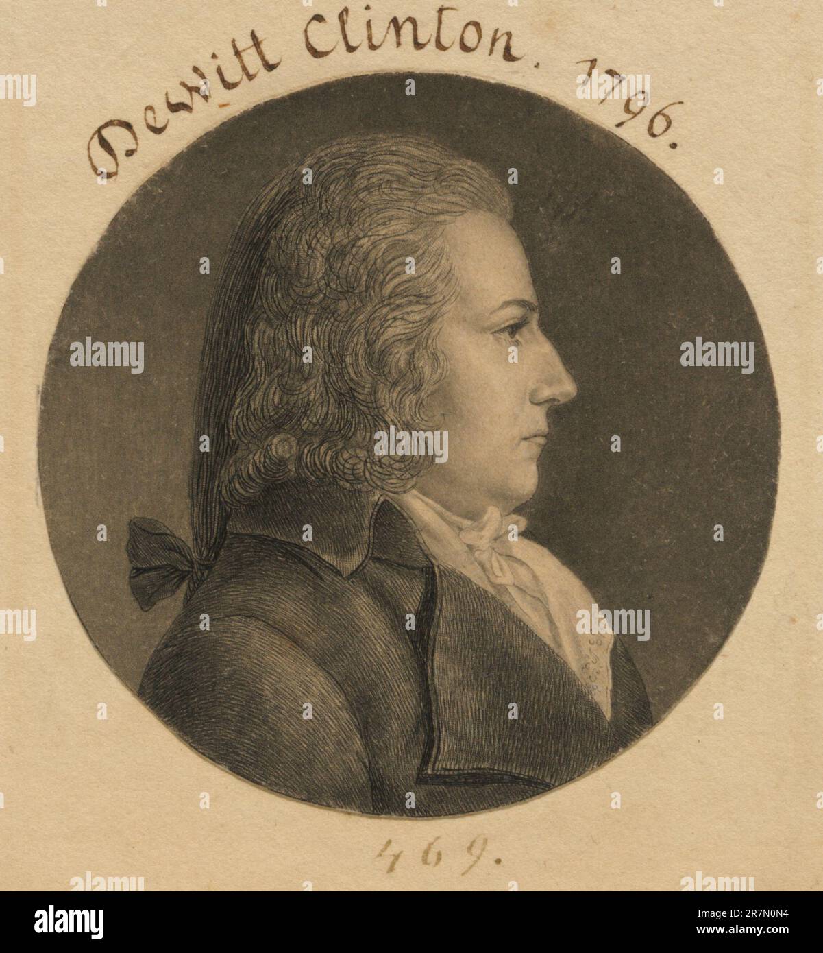 DeWitt Clinton 1796 Stock Photo - Alamy