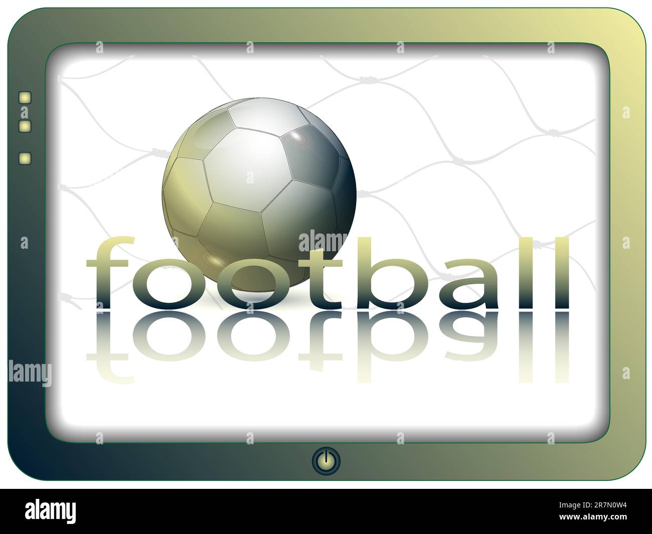 Football green screen studio Stock Vector Images - Alamy