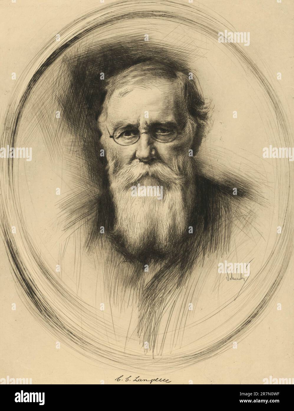 Christopher Columbus Langdell 1906 Stock Photo - Alamy