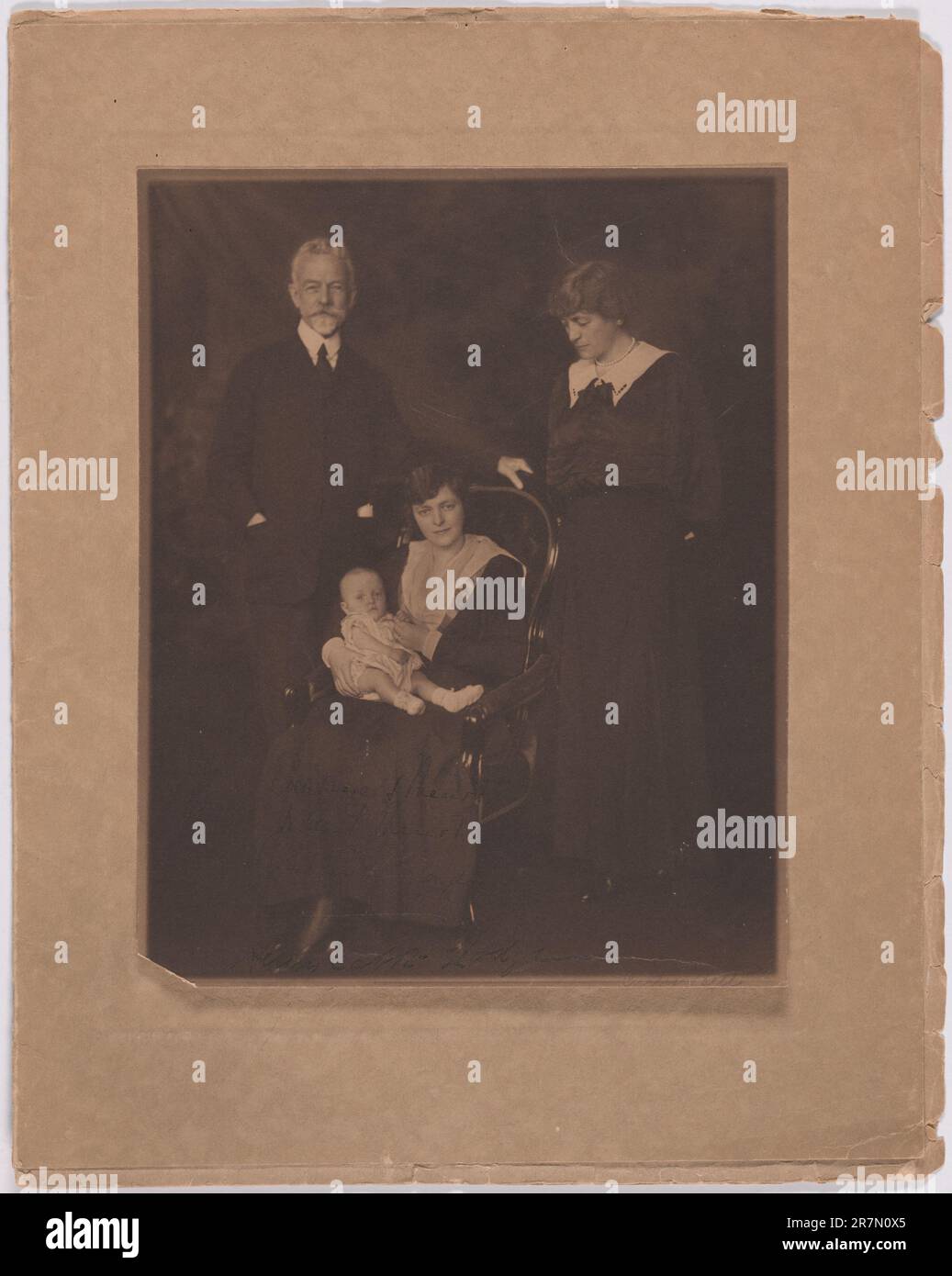 Henry Cabot Lodge, Constance Williams, Constance Minot and William ...