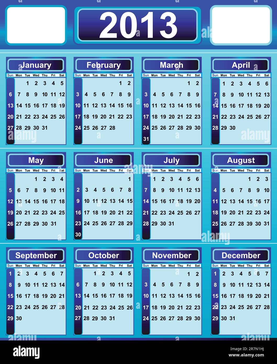 Illustration vector calendar Stock Vector Image & Art - Alamy