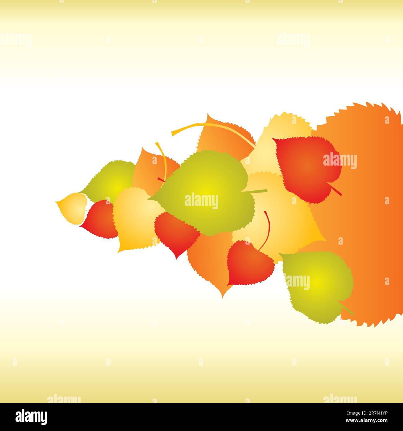 Abstract backgrounds with fall Leafs - vector illustration Stock Vector ...