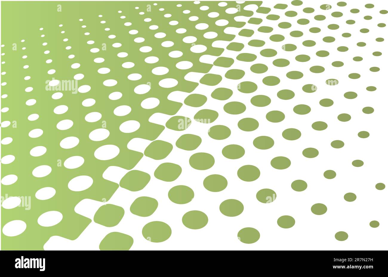 Abstract Green background with dots Stock Vector Image & Art - Alamy