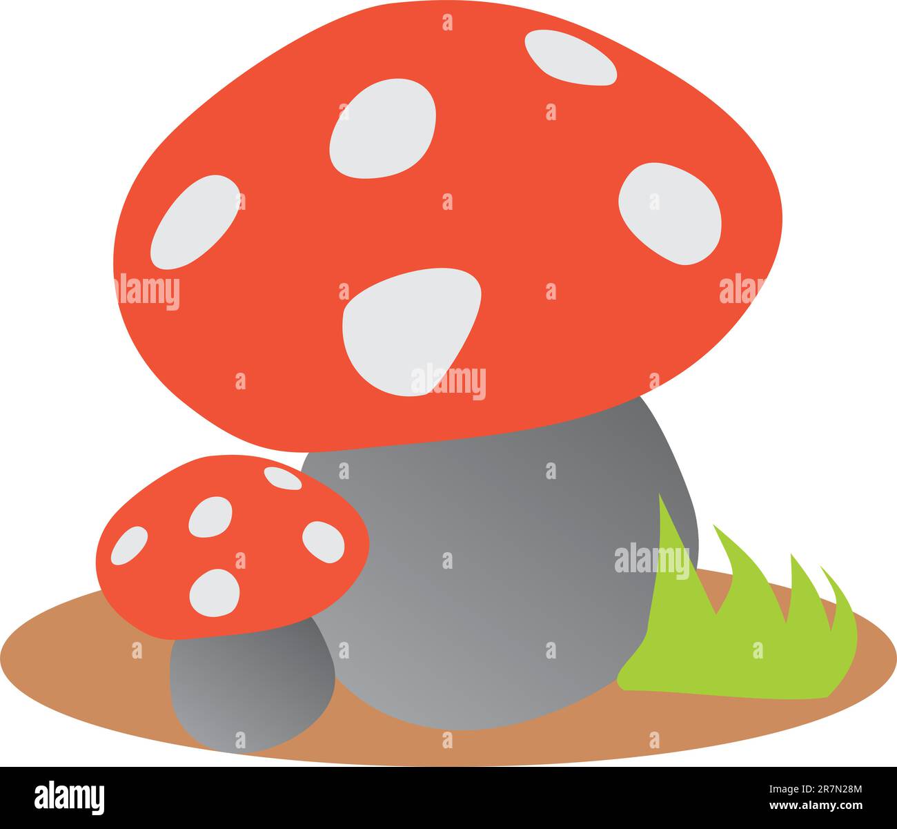 A poisonous mushroom Stock Vector Image & Art - Alamy