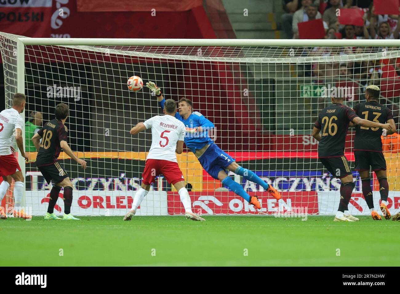 Warschau, Poland. 16th June, 2023. Soccer: Internationals, Poland ...