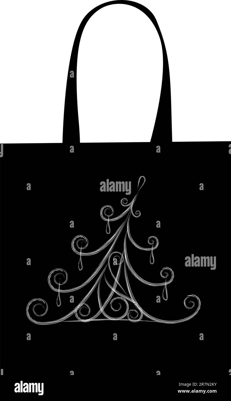 Christmas box bag Stock Vector Images - Alamy