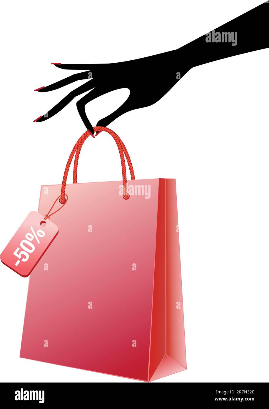 Female bag Stock Vector Images - Alamy