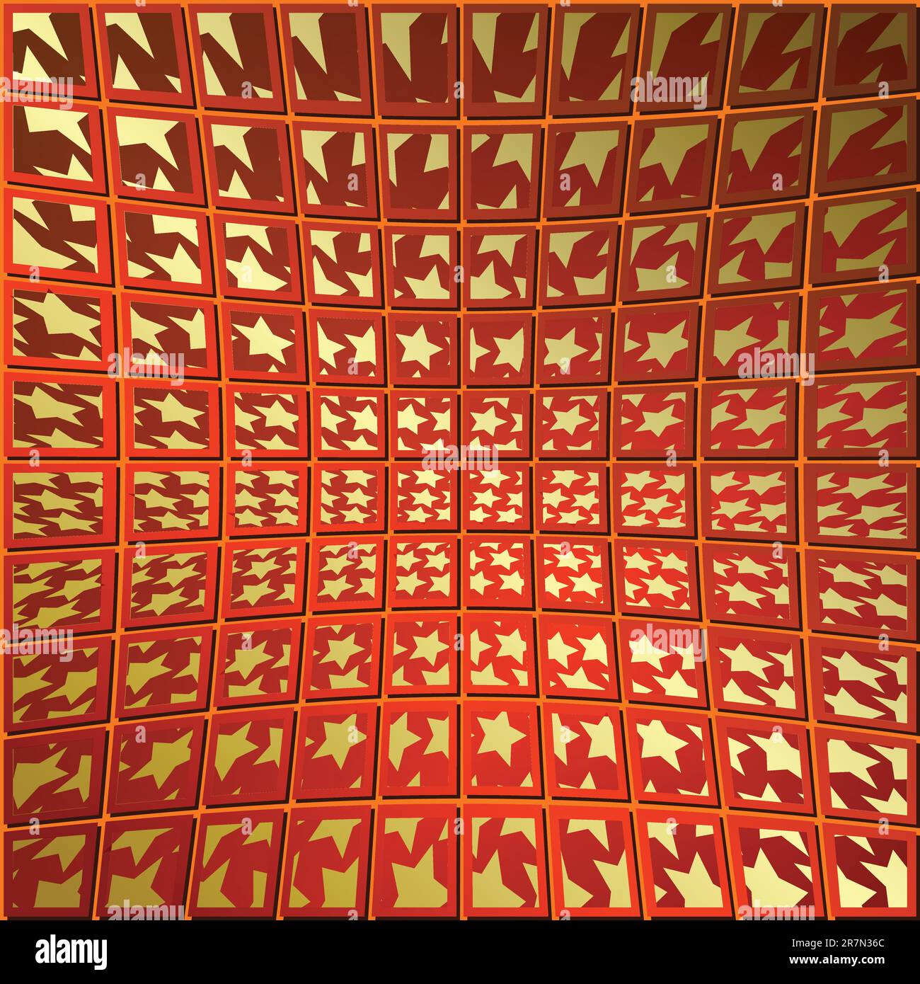 Stage design red square Stock Vector Images - Alamy