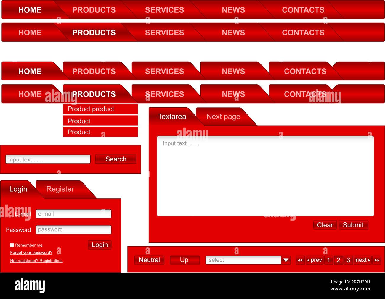 Design forms web pages hi-res stock photography and images - Alamy