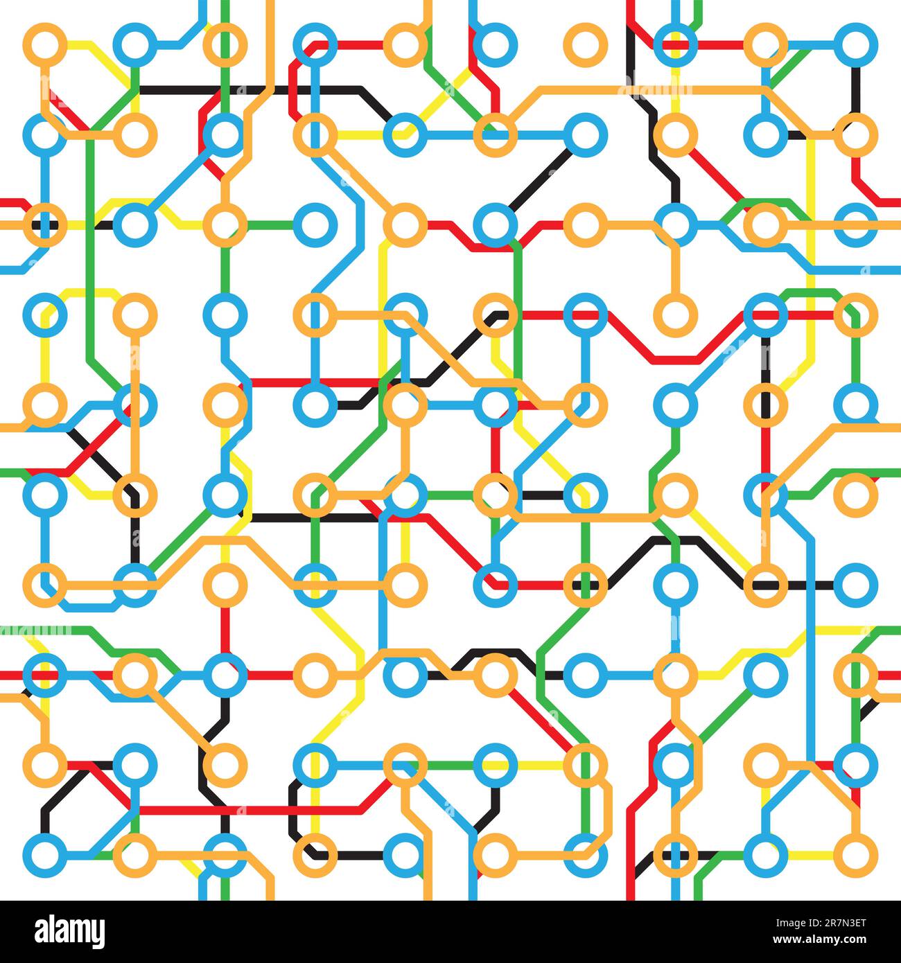 White electronic computer components motherboard Stock Vector Images - Alamy