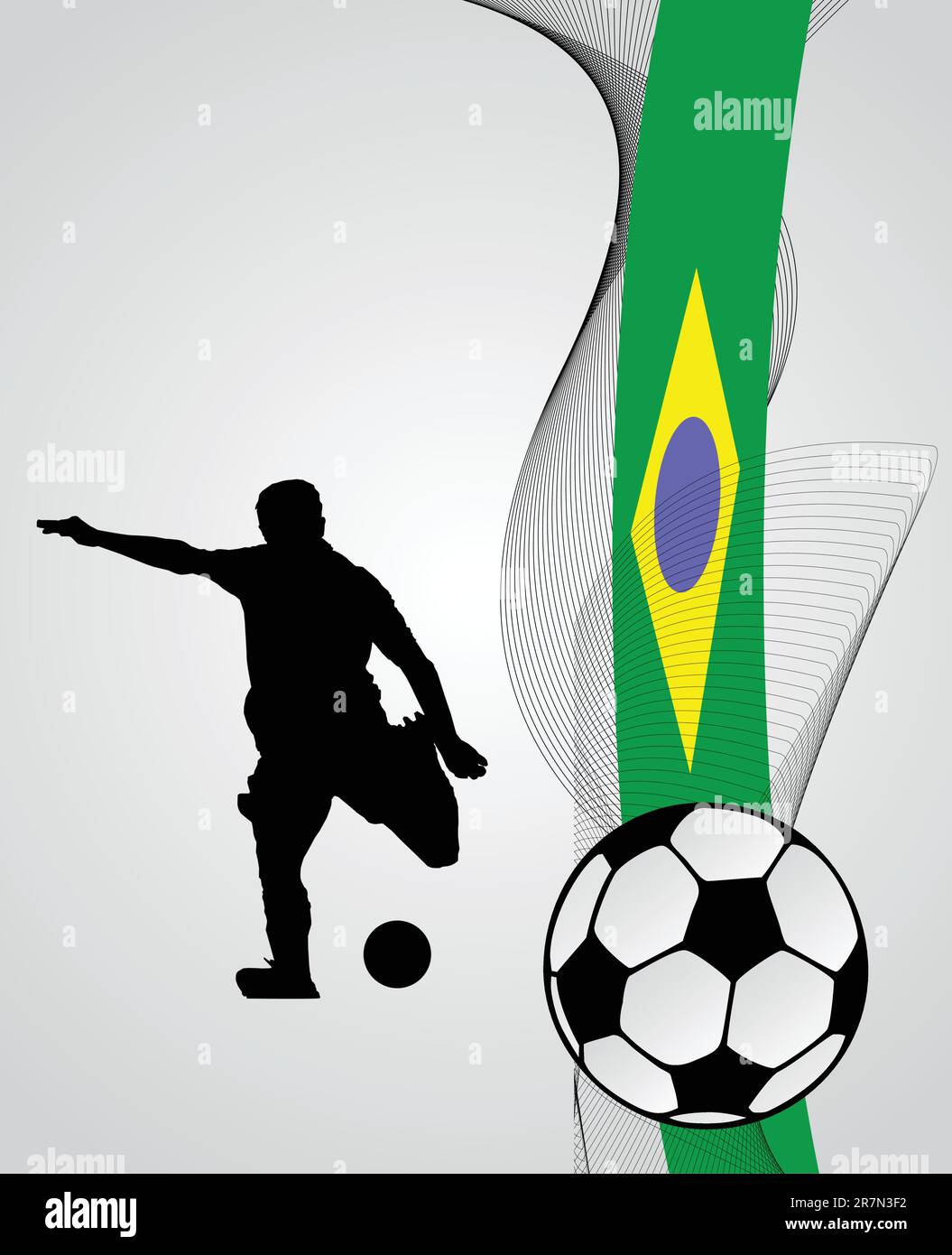 soccer player vector Stock Vector Image & Art - Alamy