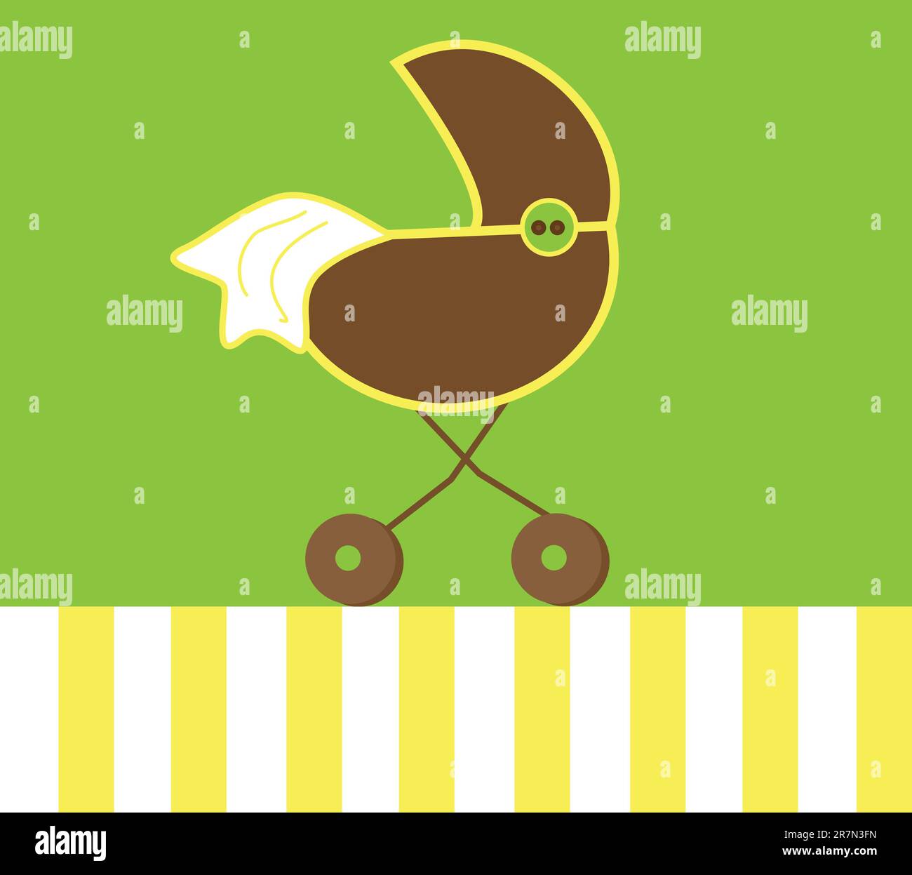 Female stroller Stock Vector Images - Alamy