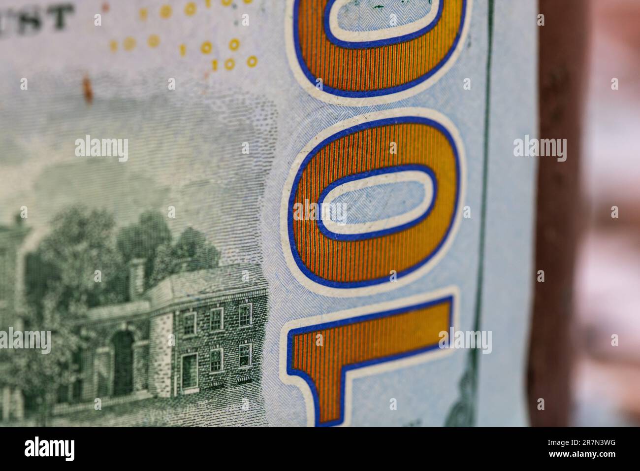 USD Currency Amidst American Inflation Challenges Stock Photo - Alamy