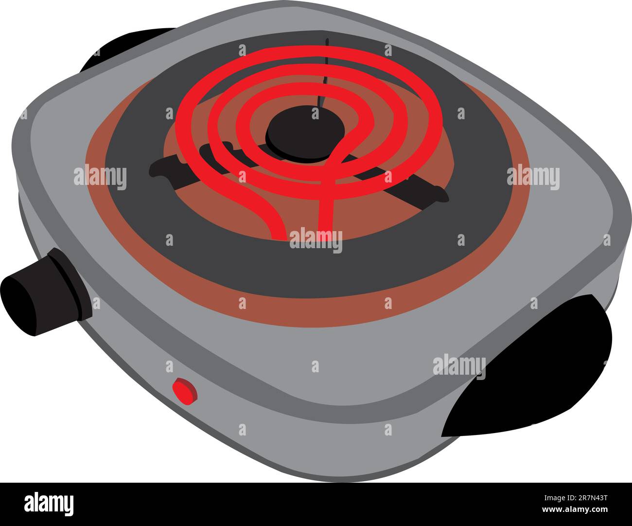 Heating spiral Stock Vector Images - Alamy