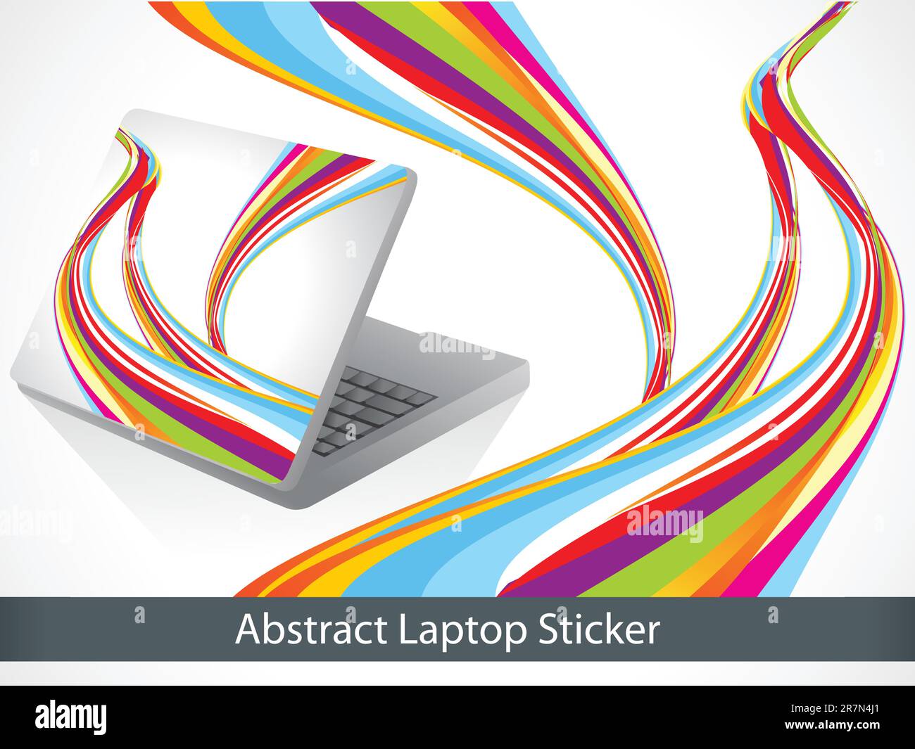 Laptop sticker hi-res stock photography and images - Alamy