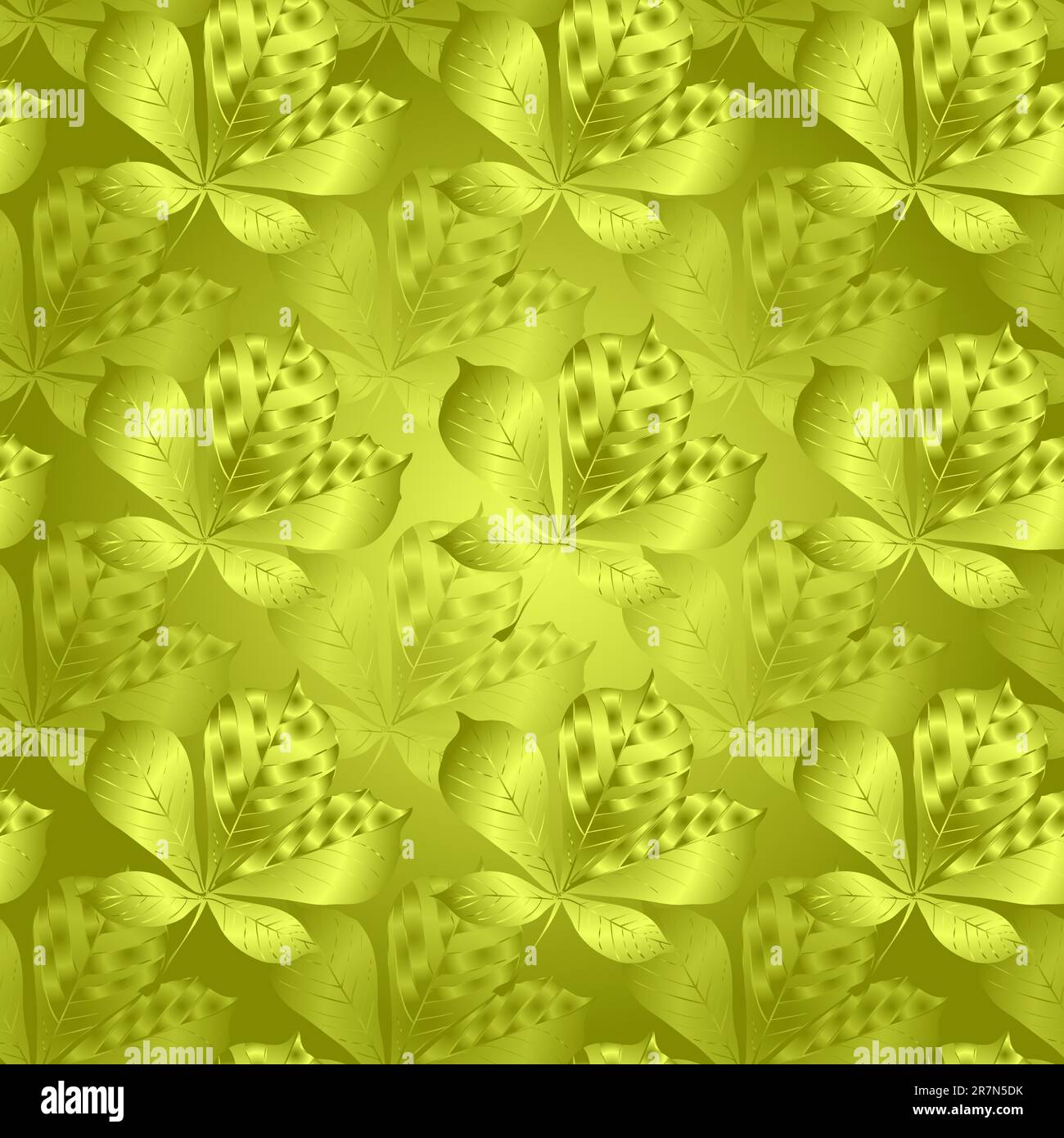 Seamless wallpaper pattern from abstract smooth forms, vector Stock ...
