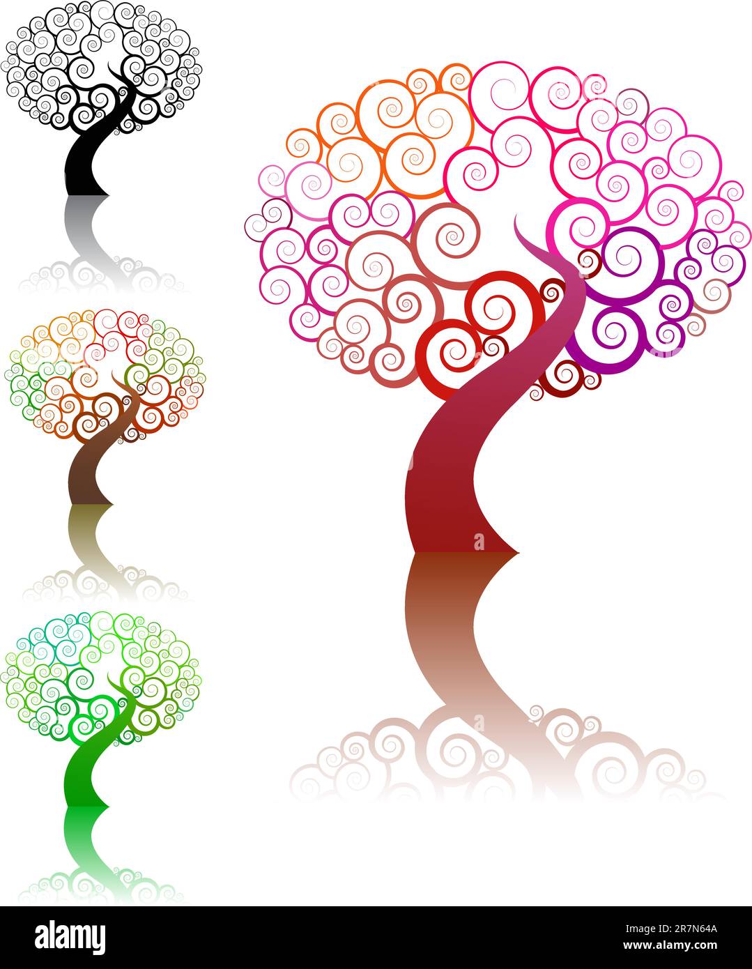 Wood painted green background Stock Vector Images - Alamy