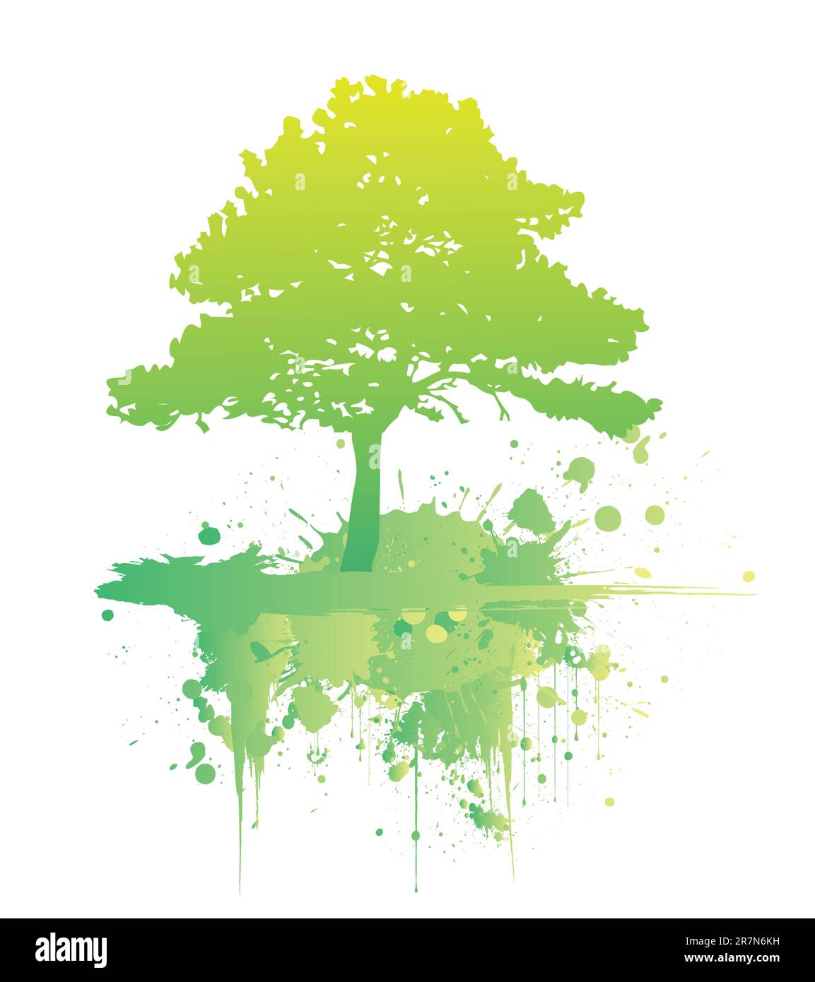 tree vector illustration Stock Vector Image & Art - Alamy