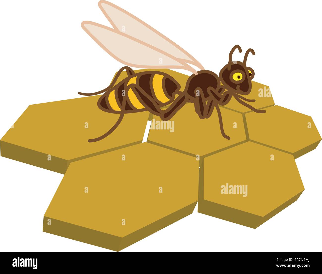 Bee culture Stock Vector Images - Alamy