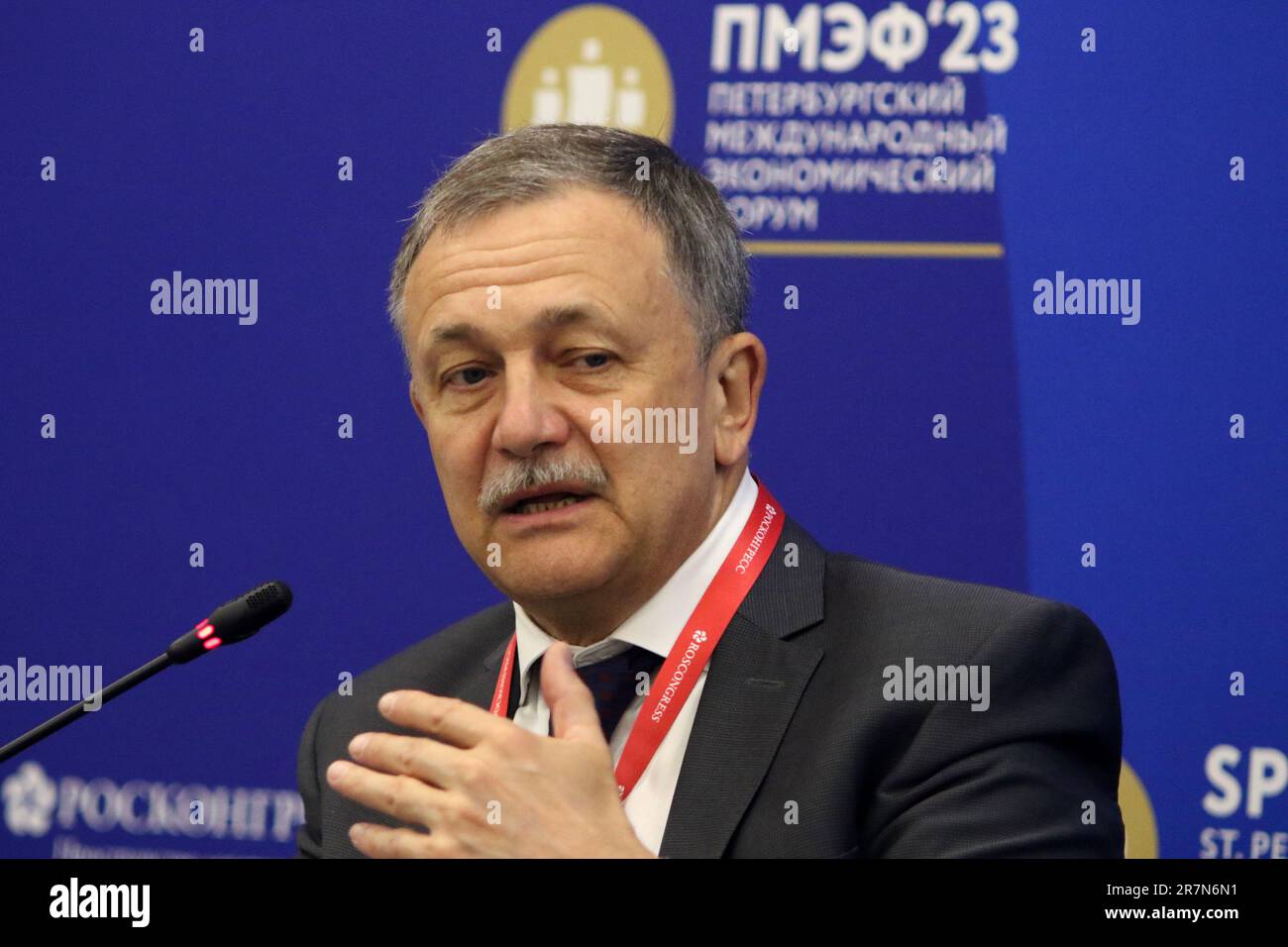 Saint Petersburg, Russia - June 2023: Saint Petersburg International ...