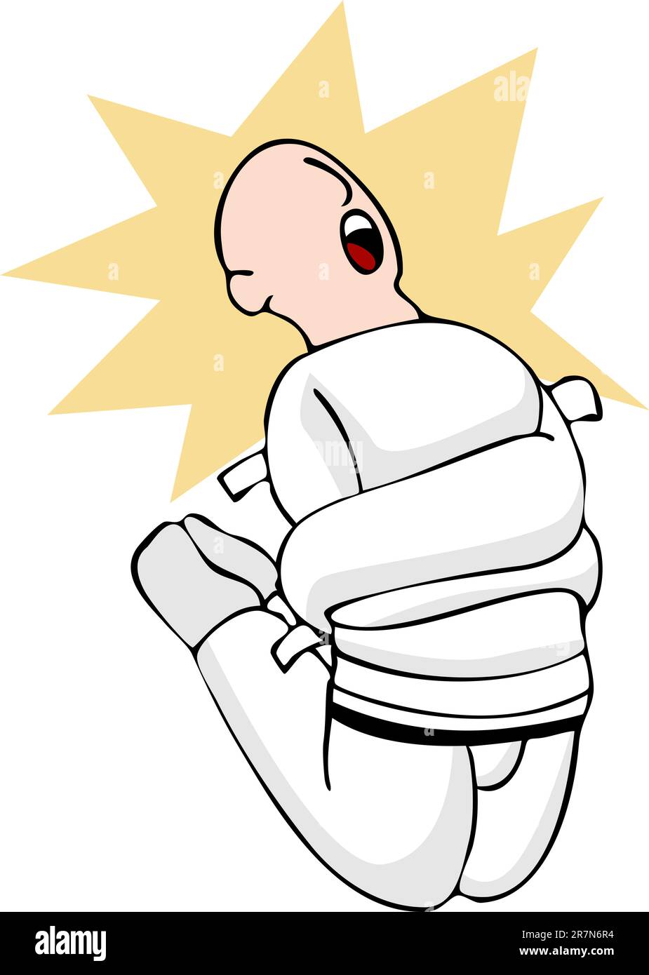 Straight jacket mental Stock Vector Images - Alamy