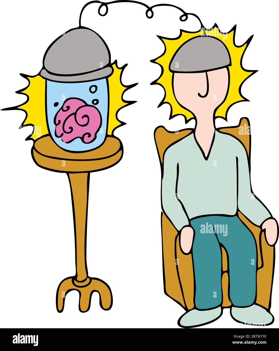 Cartoon brain surgery hi-res stock photography and images - Alamy