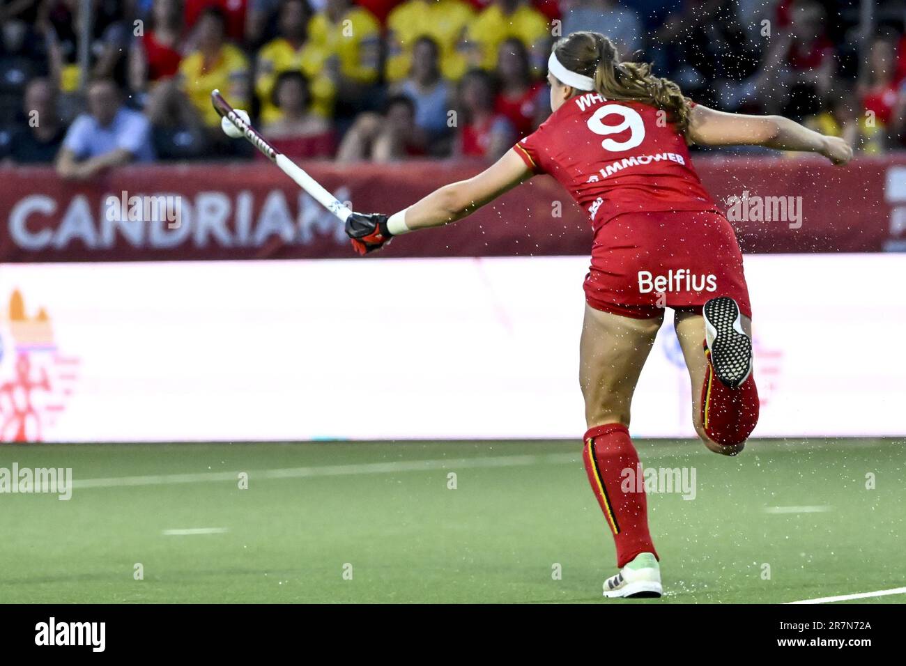 Antwerp, Belgium. 16th June, 2023. Belgium's Emily White pictured ...