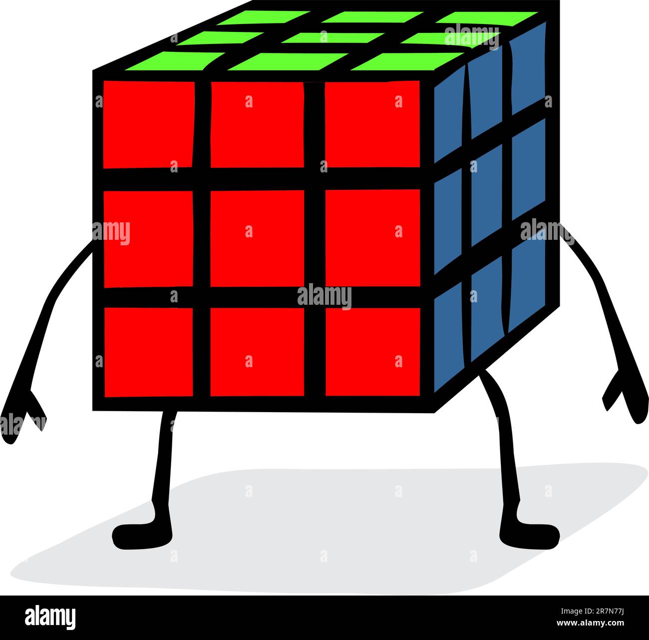 Strategy cube Stock Vector Images - Alamy