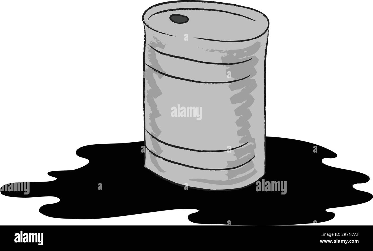 Black oil can Stock Vector Images - Alamy
