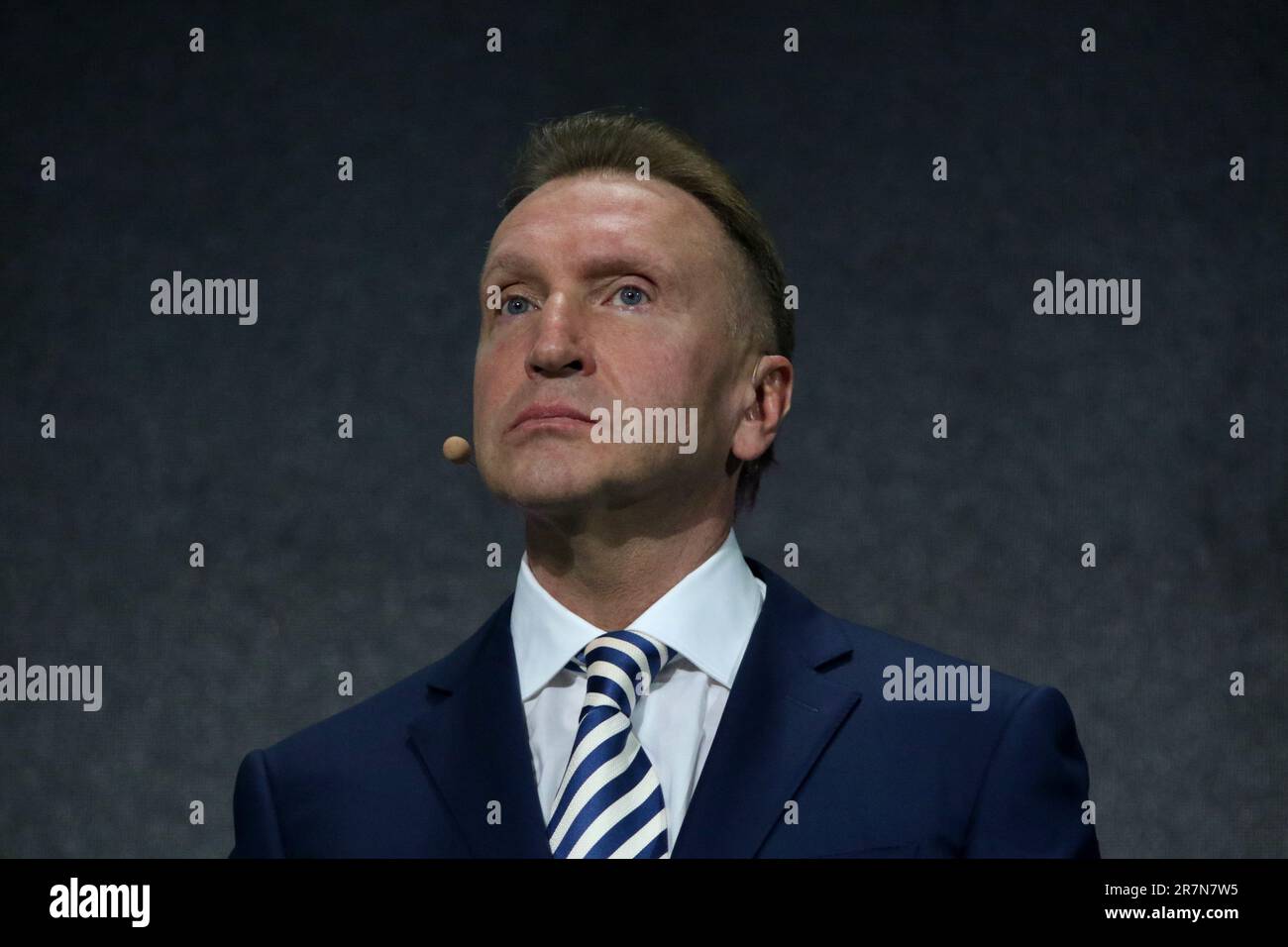 Saint Petersburg, Russia - June 2023: Saint Petersburg International Economic Forum 2023 (SPIEF ...