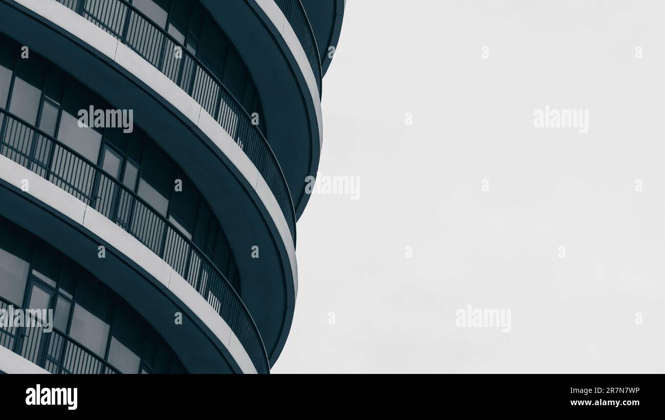 Architecture detail background. Skyscrapers exterior. Details of ...