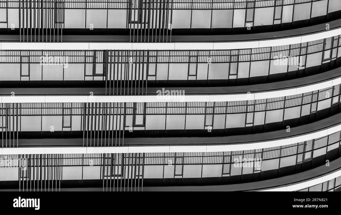 Architecture detail background. Skyscrapers exterior. Details of ...