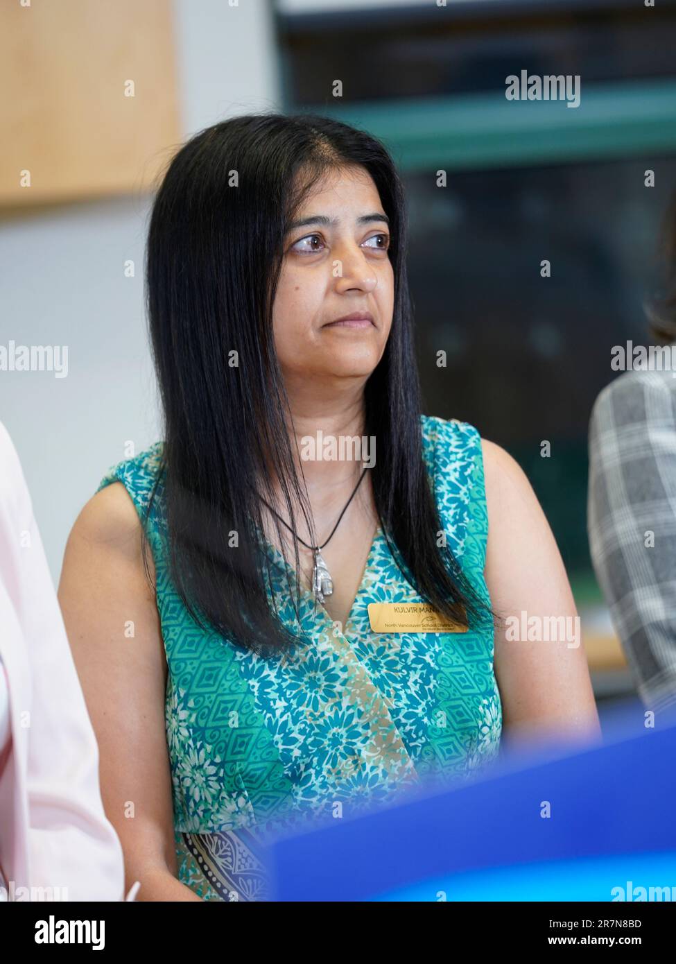 June 16, 2023, BC Minister of Education and Childcare, Rachna Singh and Bowinn Ma, MLA for North ...