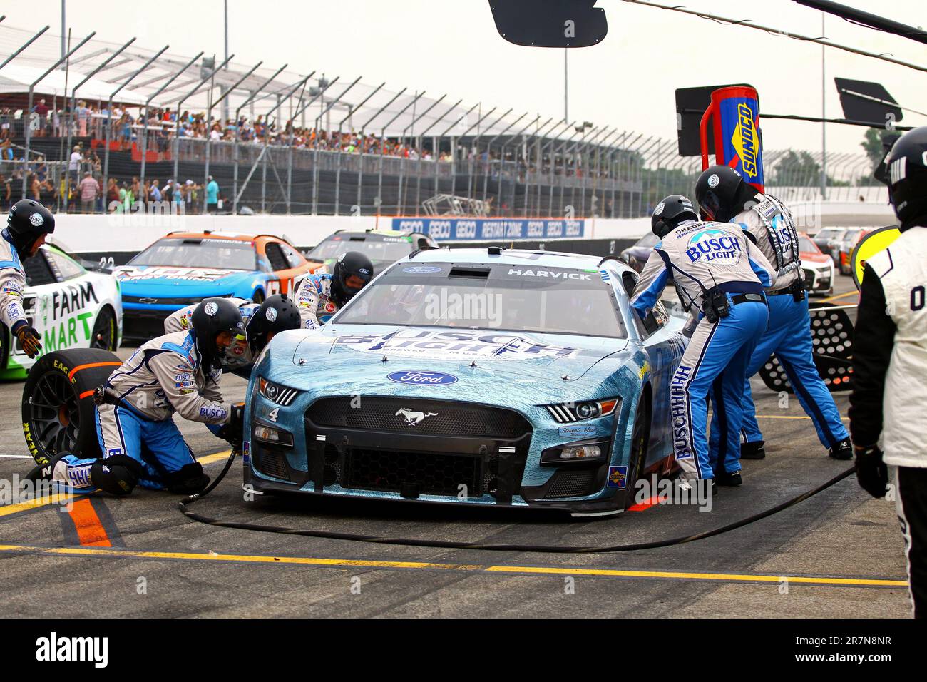 Madison, IL USA - June 4, 2023: World Wide Technology Raceway, NASCAR ...