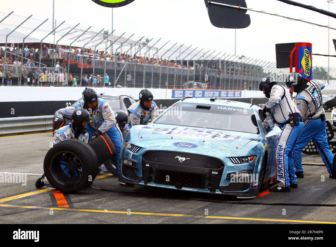 Madison, IL USA - June 4, 2023: World Wide Technology Raceway, NASCAR ...