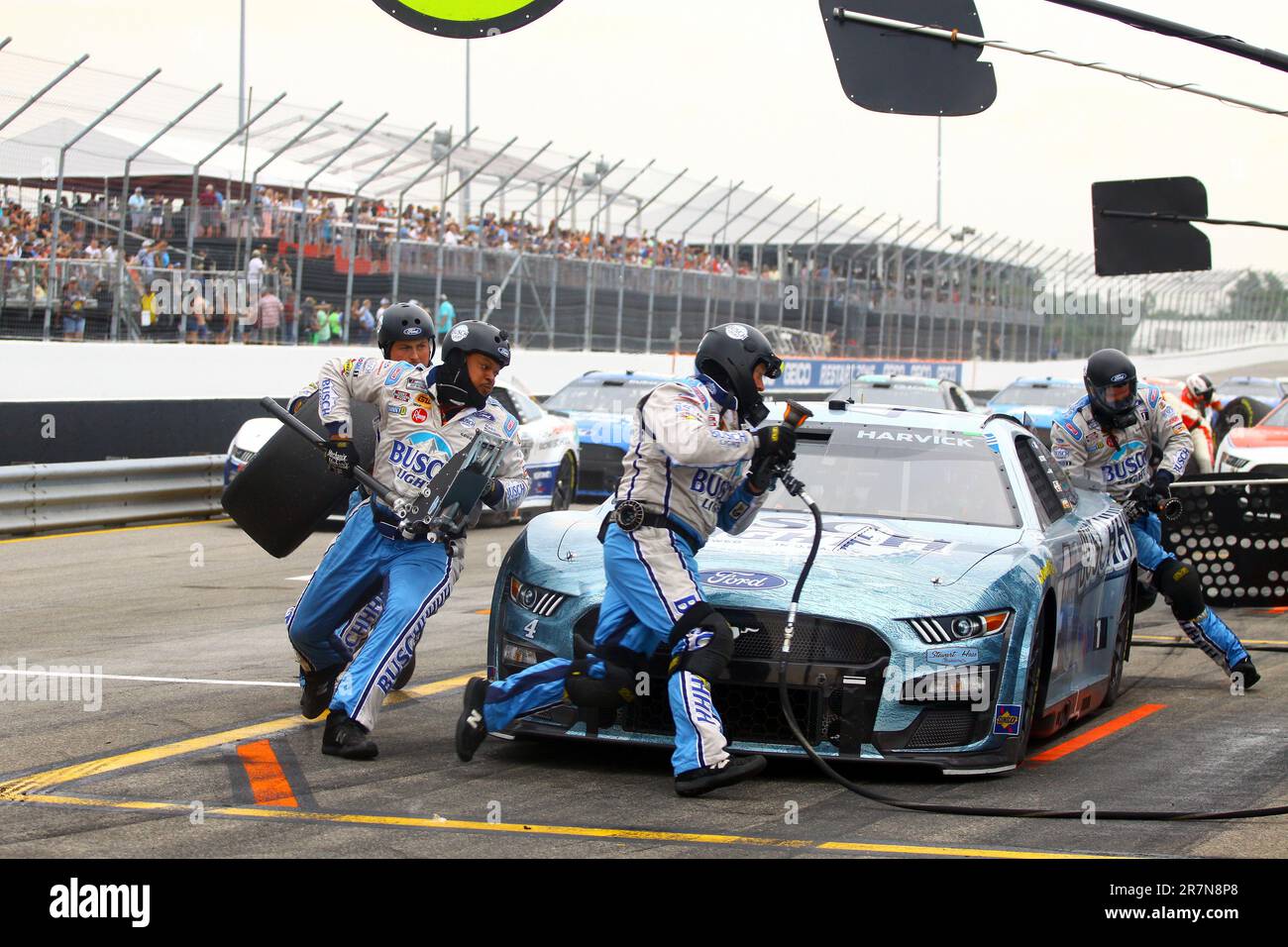 Madison, IL USA - June 4, 2023: World Wide Technology Raceway, NASCAR ...