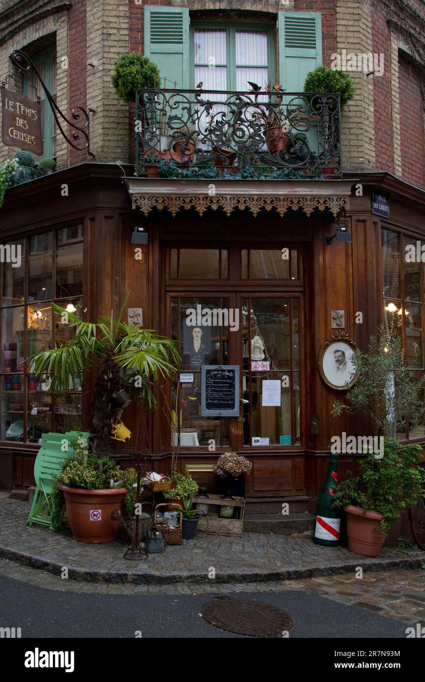 old shop in Normandie Stock Photo - Alamy