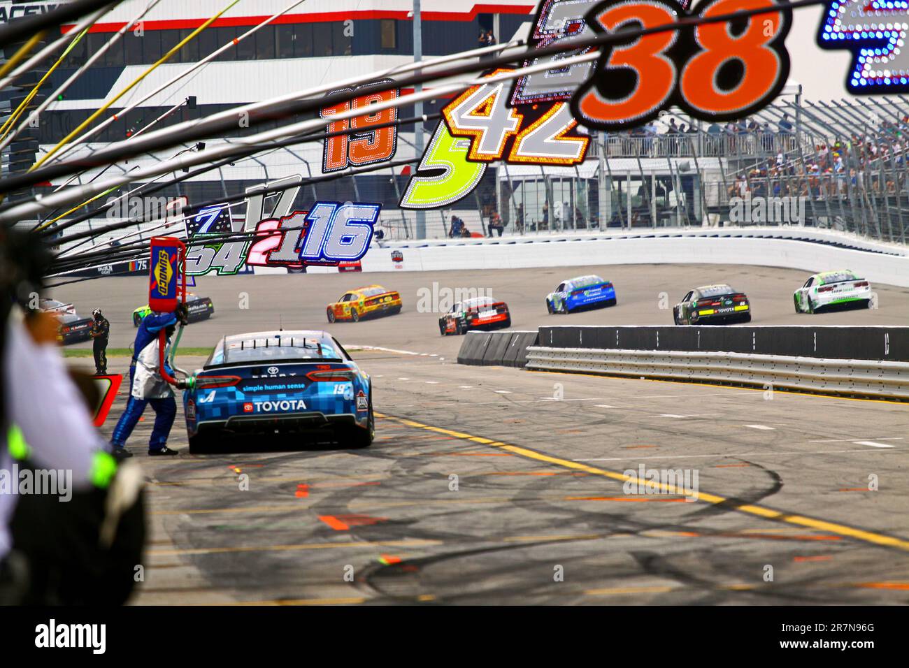 Madison, IL USA - June 4, 2023: World Wide Technology Raceway, NASCAR ...