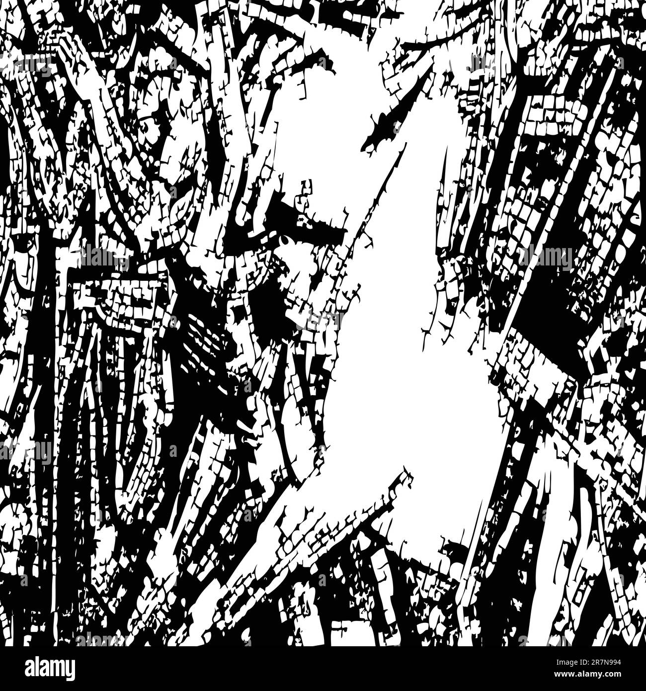 abstract contrast texture, vector art illustration, more textures in my ...