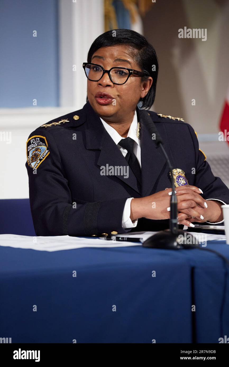 New York, New York, USA. 16th June, 2023. NYPD Chief of Transportation ...