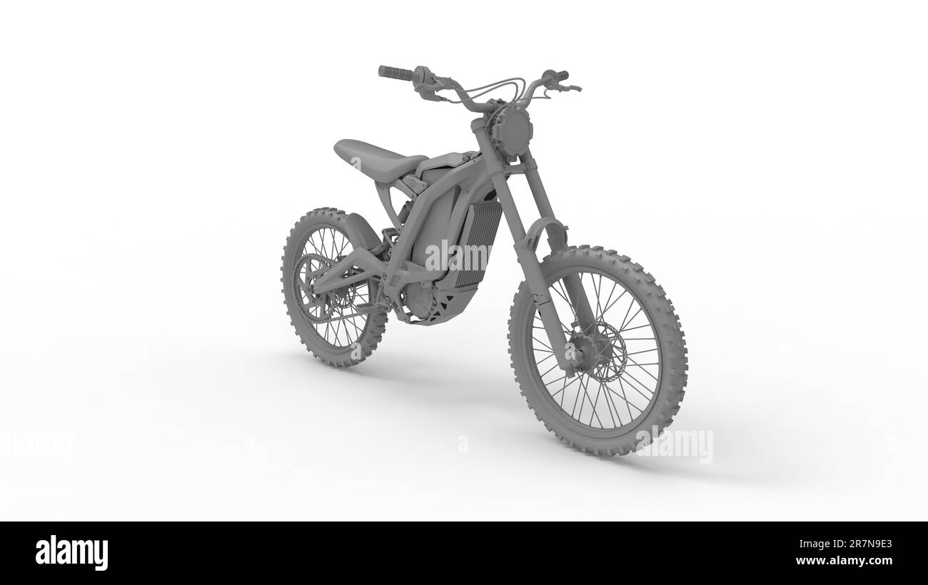3D rendering of a motorcycle, bicycle isolated Stock Photo - Alamy