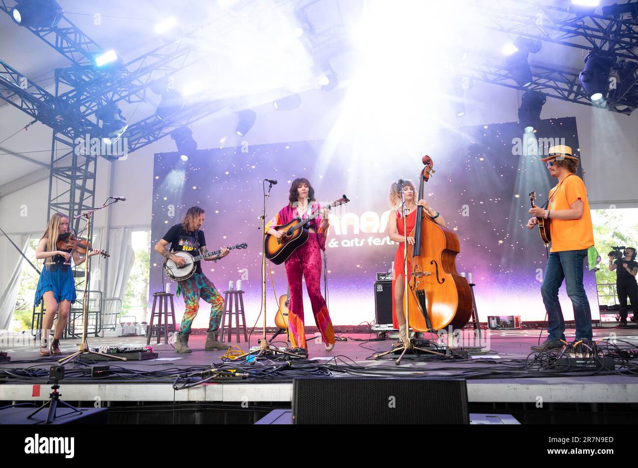 Molly Tuttle and Golden Highway perform during Day 1 of the 2023 ...