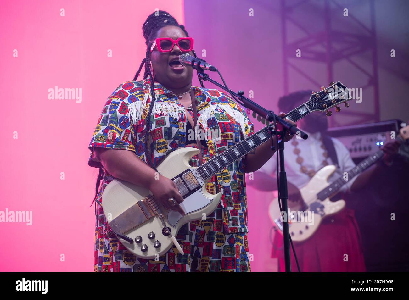 Celisse performs during Day 1 of the 2023 Bonnaroo Music & Arts ...