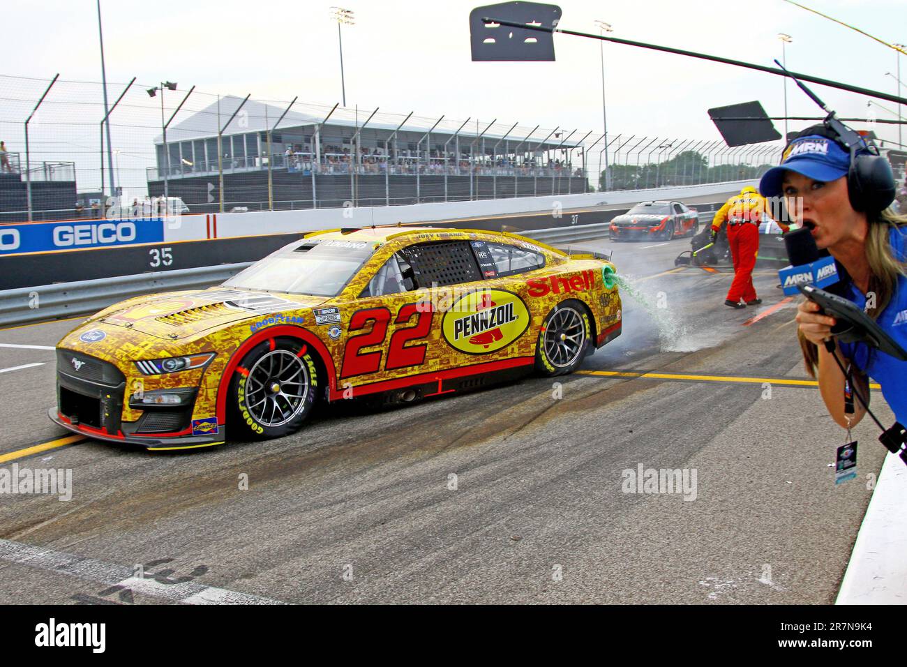 Madison, IL USA - June 4, 2023: World Wide Technology Raceway, NASCAR ...
