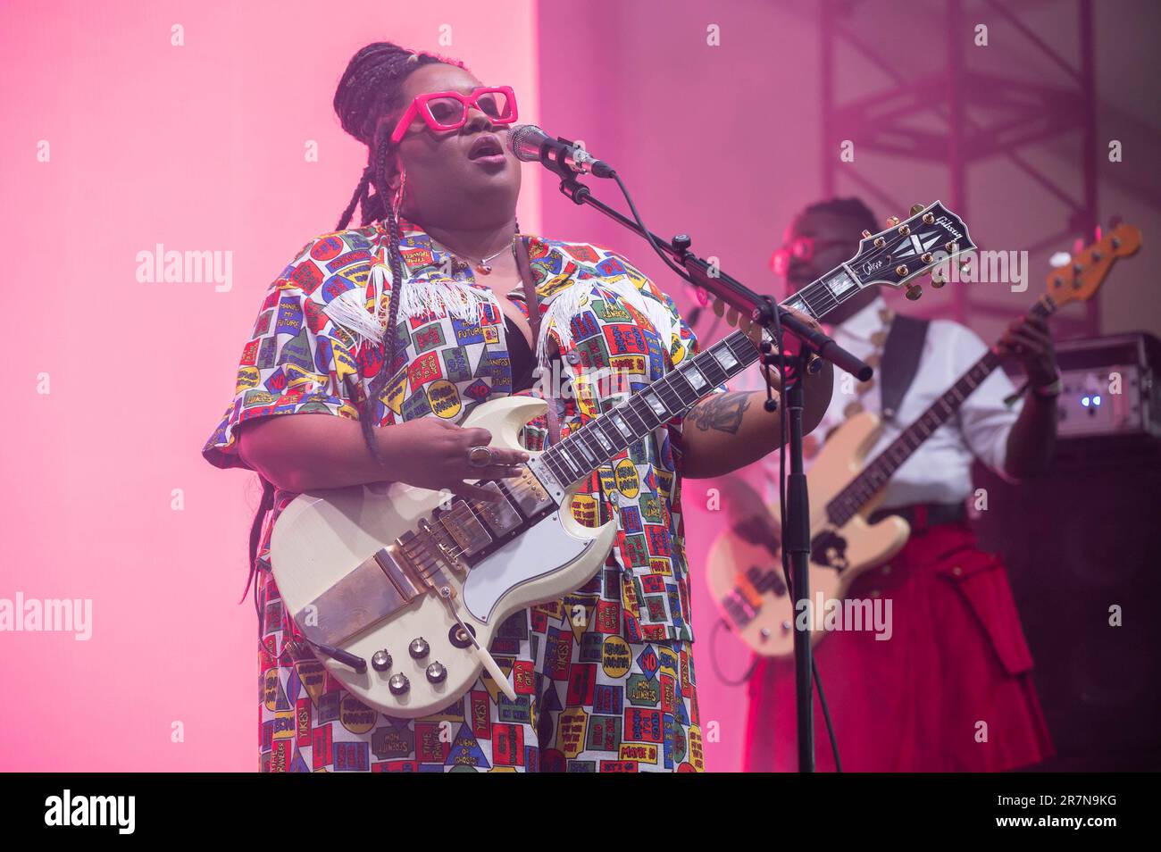 Celisse performs during Day 1 of the 2023 Bonnaroo Music & Arts ...
