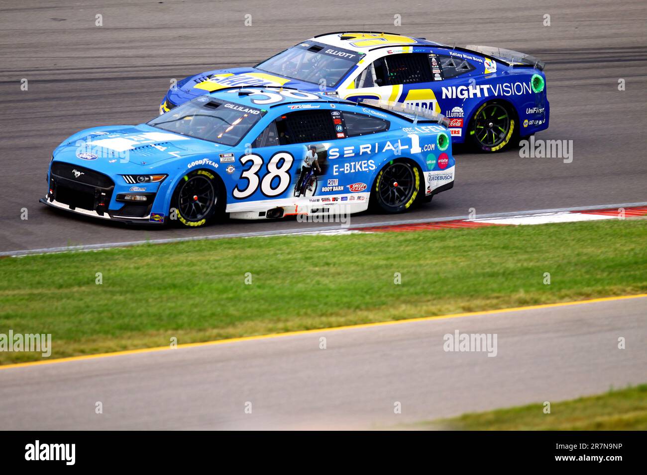 Madison, IL USA - June 4, 2023: World Wide Technology Raceway, NASCAR ...