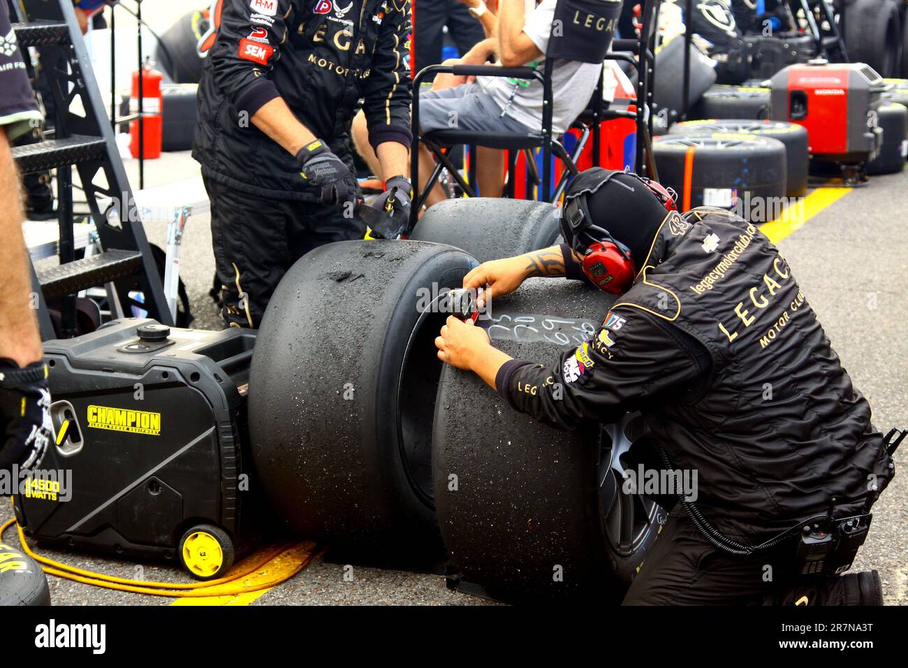 Madison, IL USA - June 4, 2023: World Wide Technology Raceway, NASCAR ...