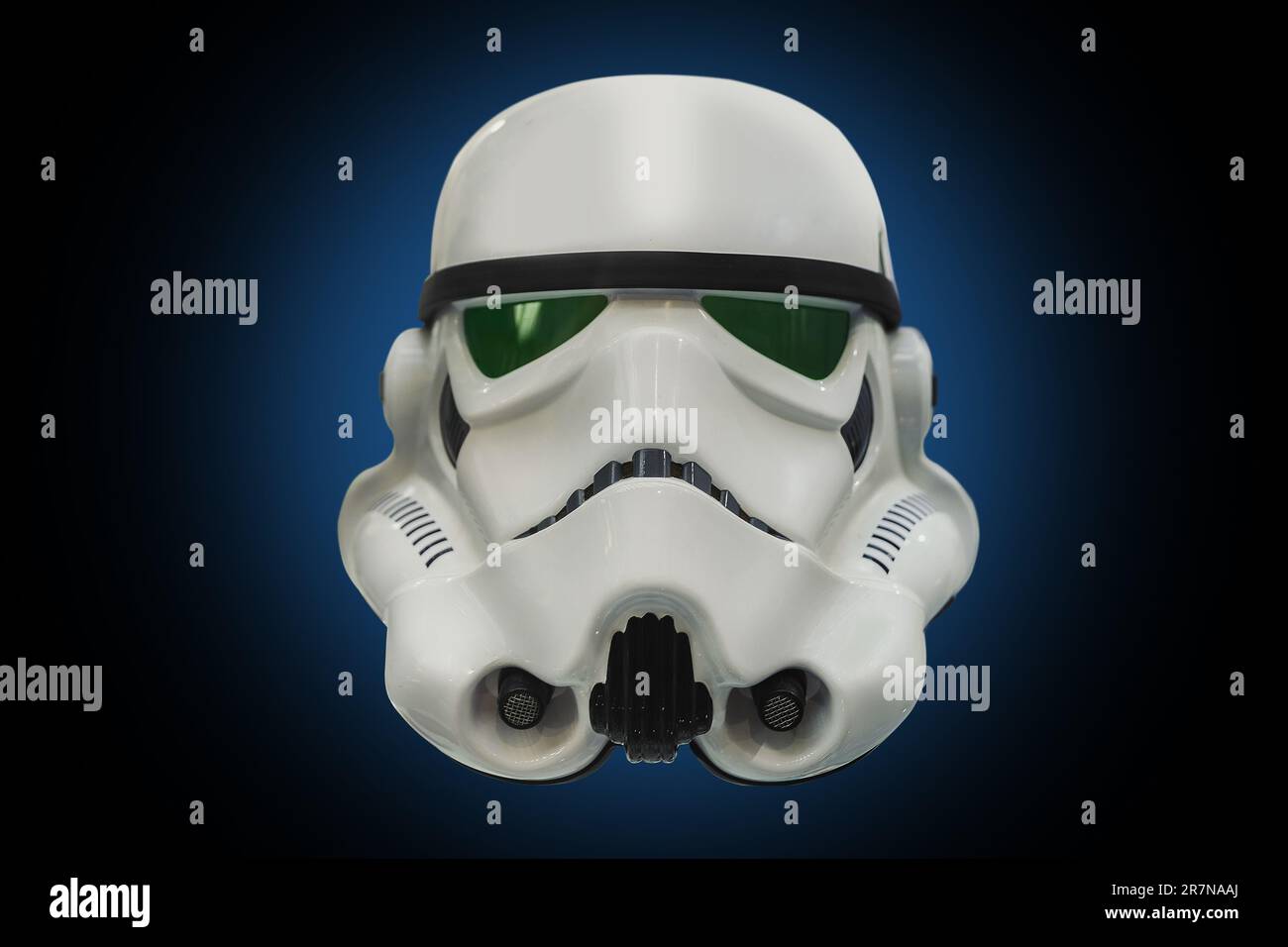 star trooper helmet on the dark background, close up Stock Photo - Alamy